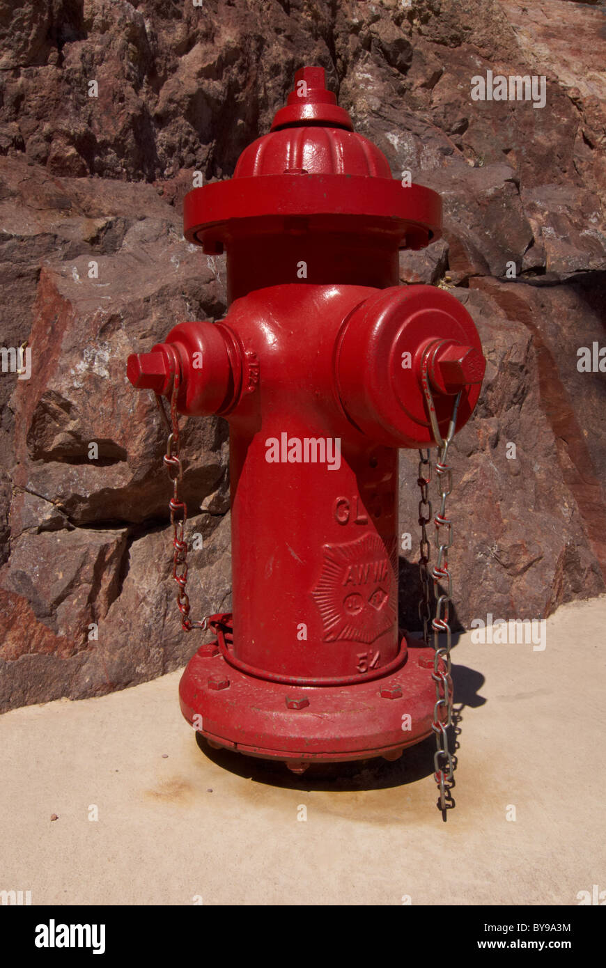 A fire hydrant at the Hoover Dam in Nevada USA Stock Photo - Alamy