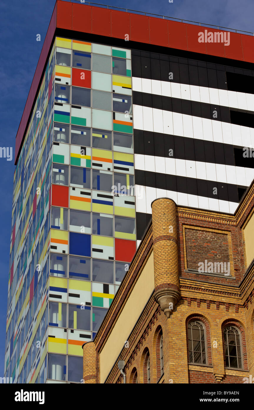 Colorium building by architect William Alsop, Medienhafen, Dusseldorf ...