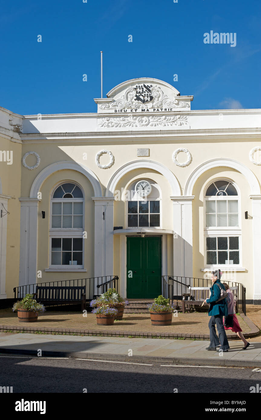Town hall, Saxmundham, Suffolk, UK Stock Photo - Alamy