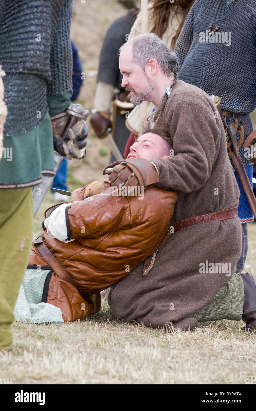 Dying warrior hi-res stock photography and images - Alamy