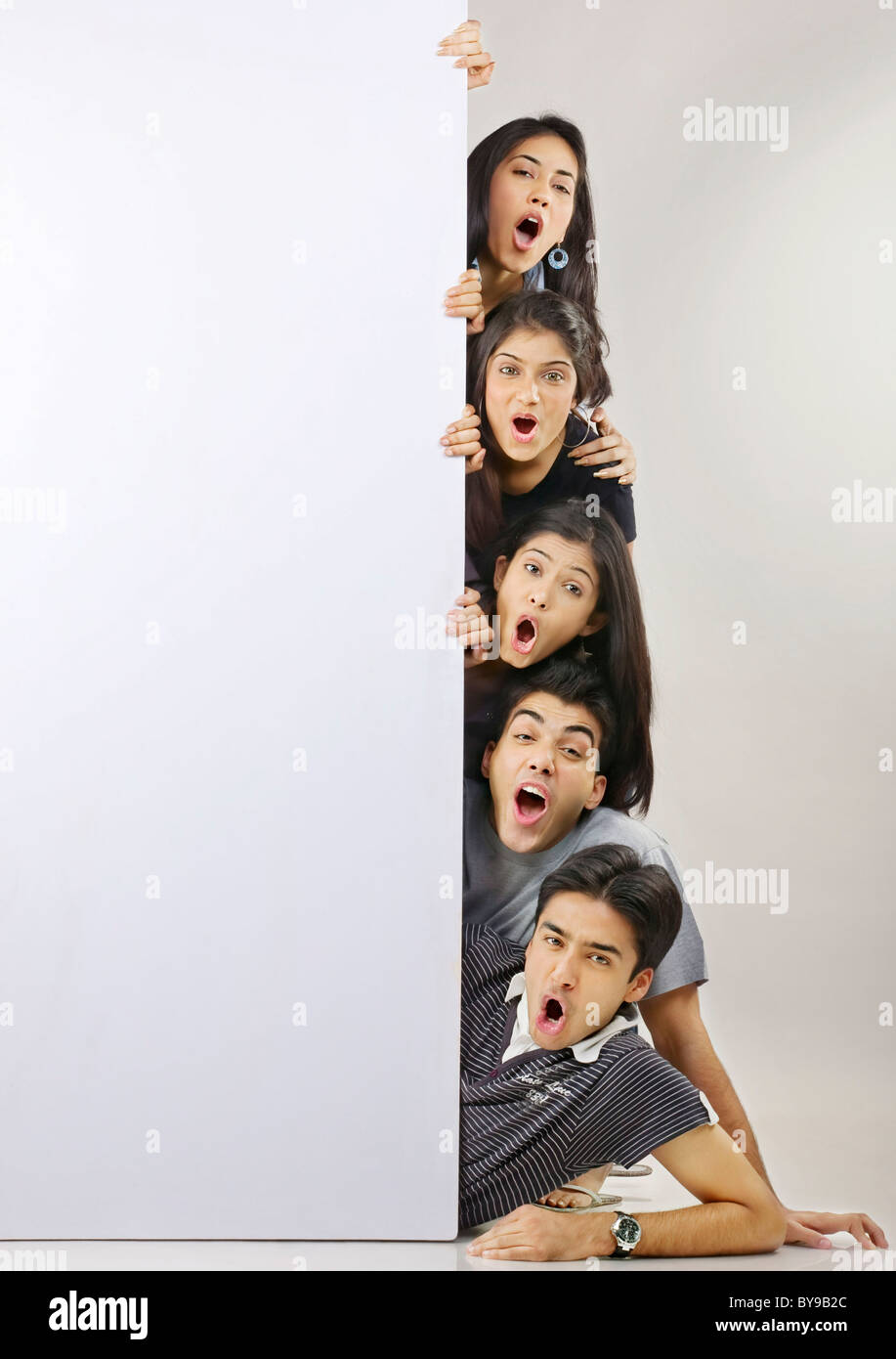 Indian Friends Making Faces High Resolution Stock Photography and ...