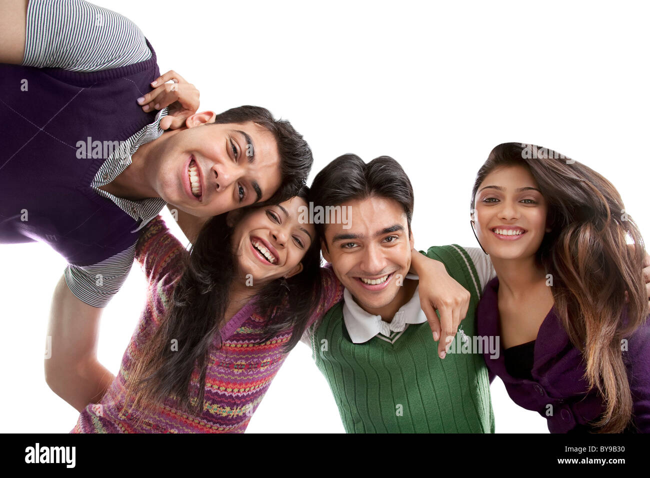 Portrait of a group of friends Stock Photo - Alamy