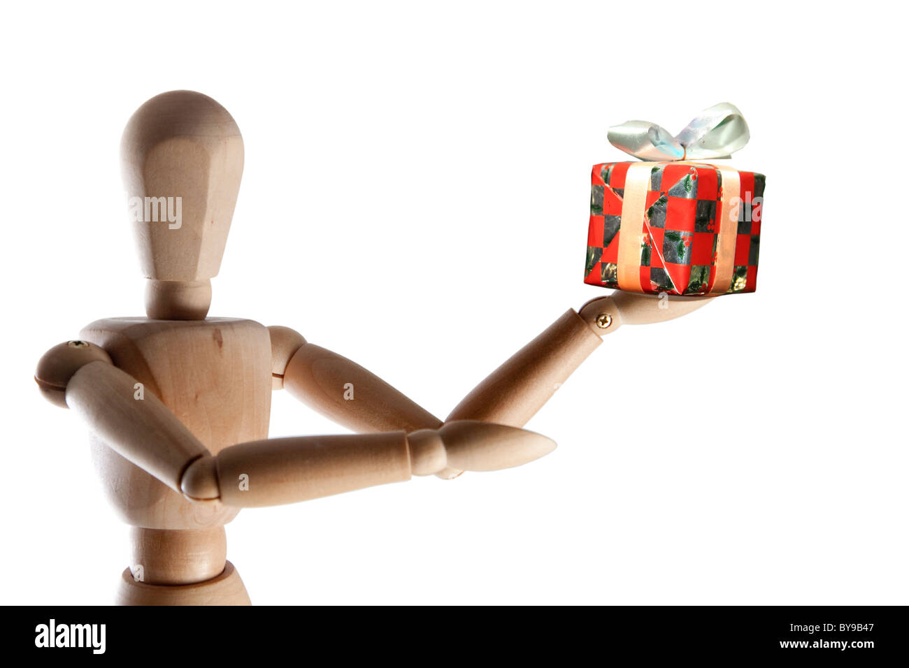 giving a gift Stock Photo - Alamy
