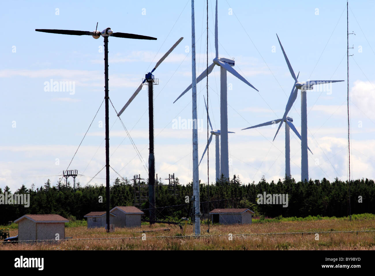 Wind turbines in north cape hi-res stock photography and images - Alamy
