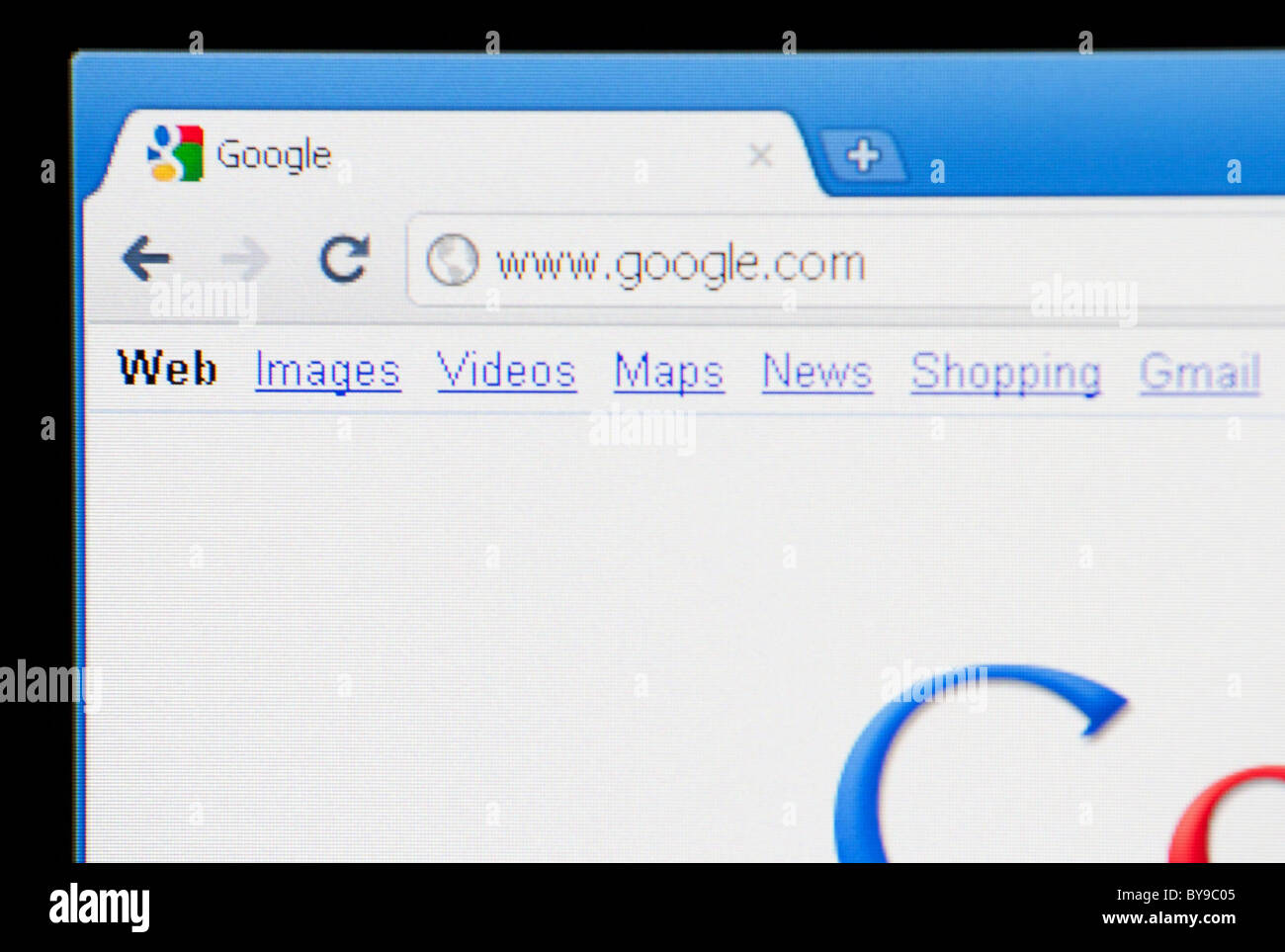 Google com logo hi-res stock photography and images - Alamy