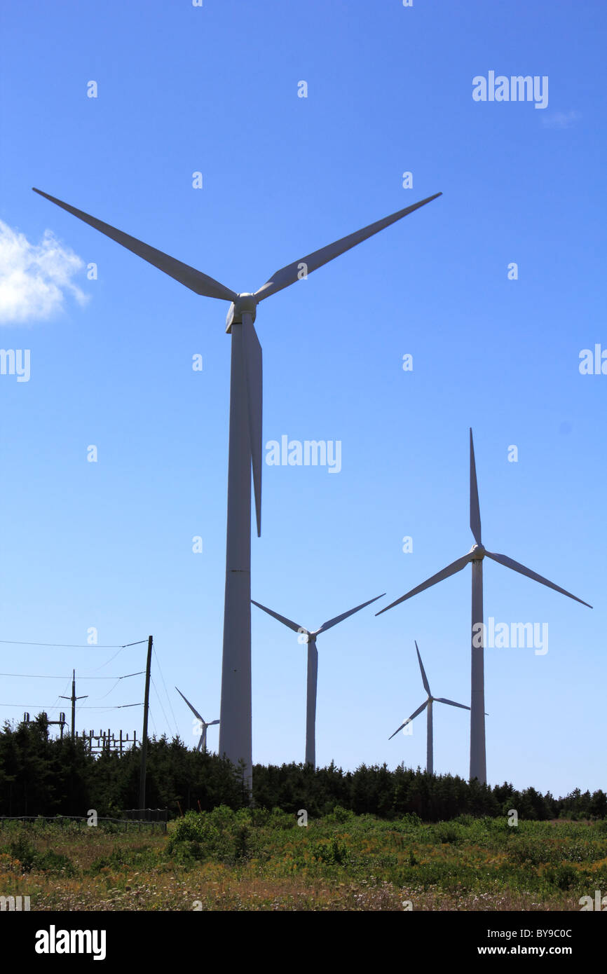 Wind turbines in north cape hi-res stock photography and images - Alamy