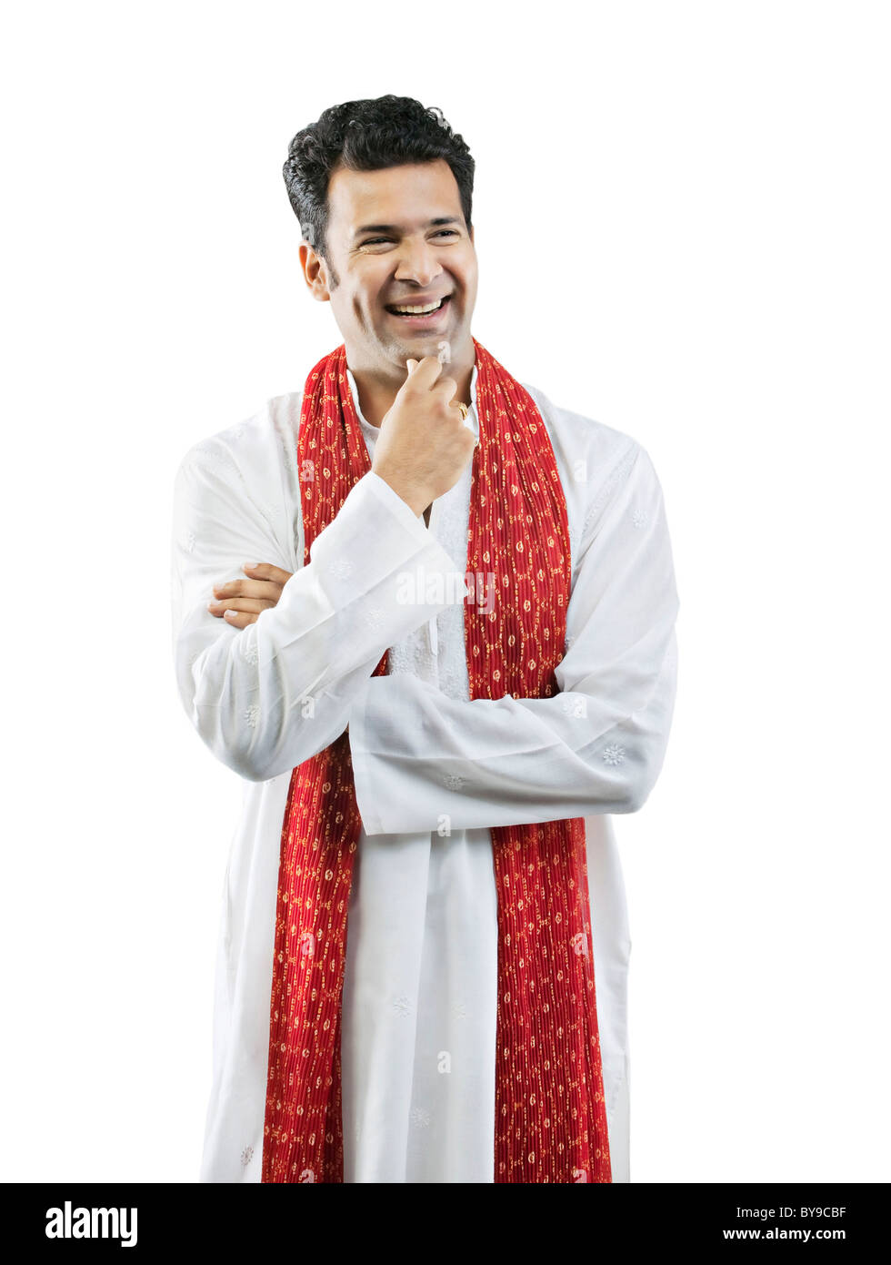 Portrait of a Gujarati man smiling Stock Photo - Alamy