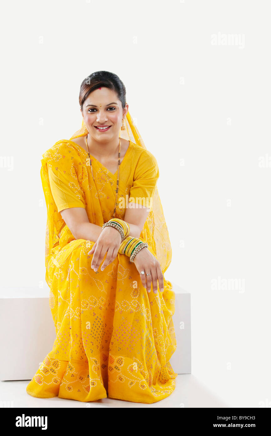 Gujarati female hi-res stock photography and images - Alamy