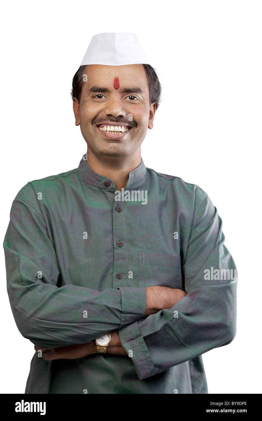 Maharashtrian topi hi-res stock photography and images - Alamy