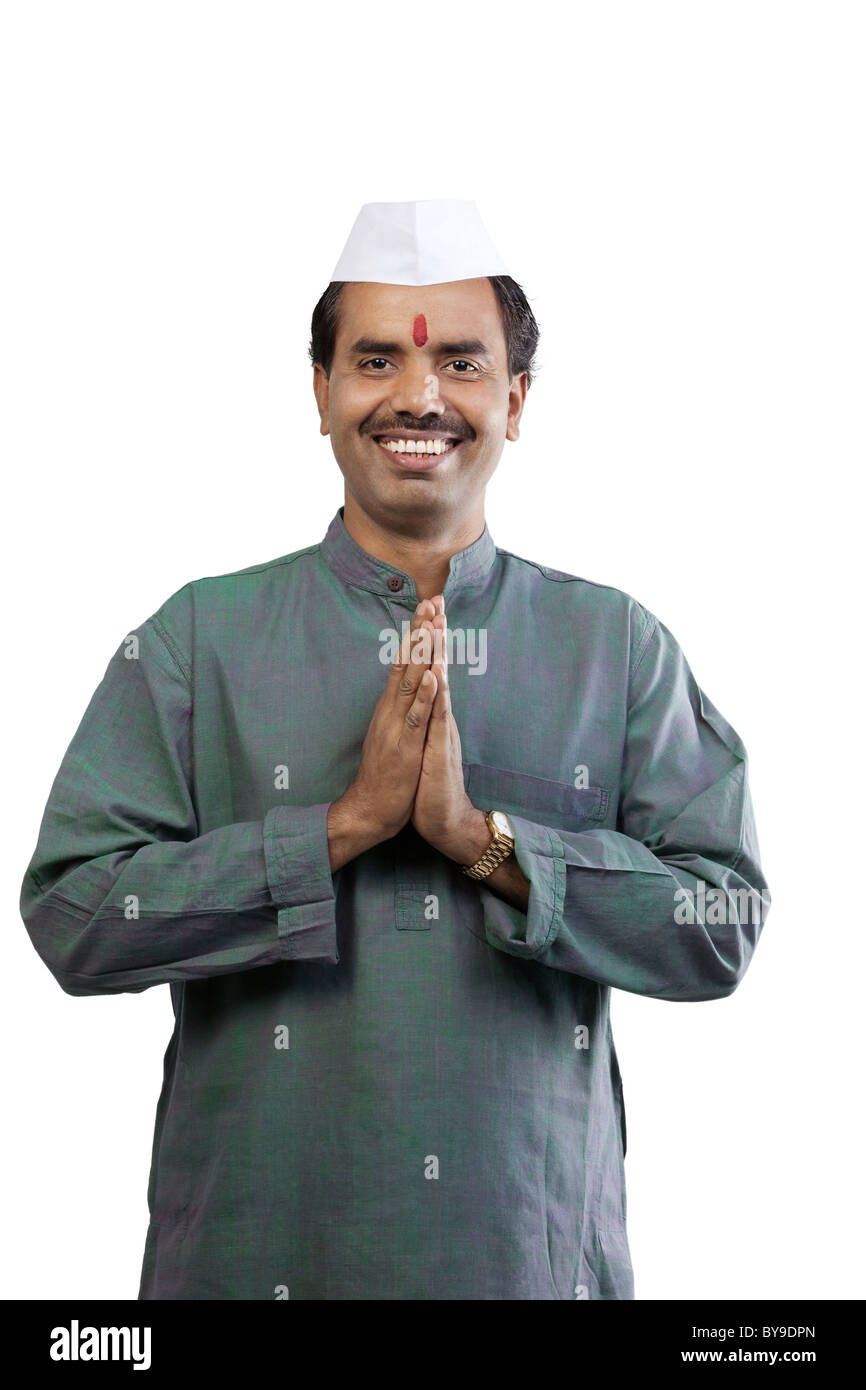 Namaste gestures hi-res stock photography and images - Alamy