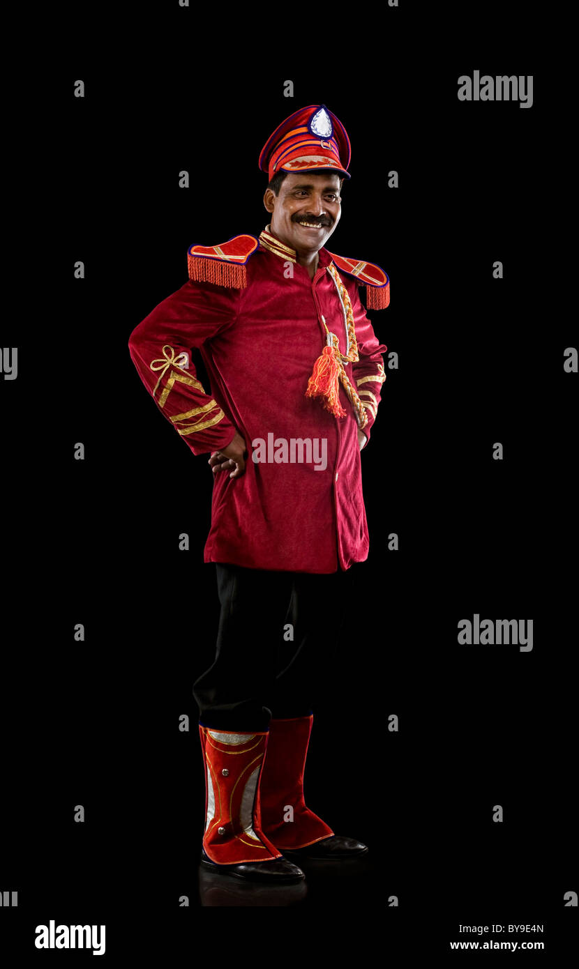 Portrait of a bandmaster Stock Photo - Alamy