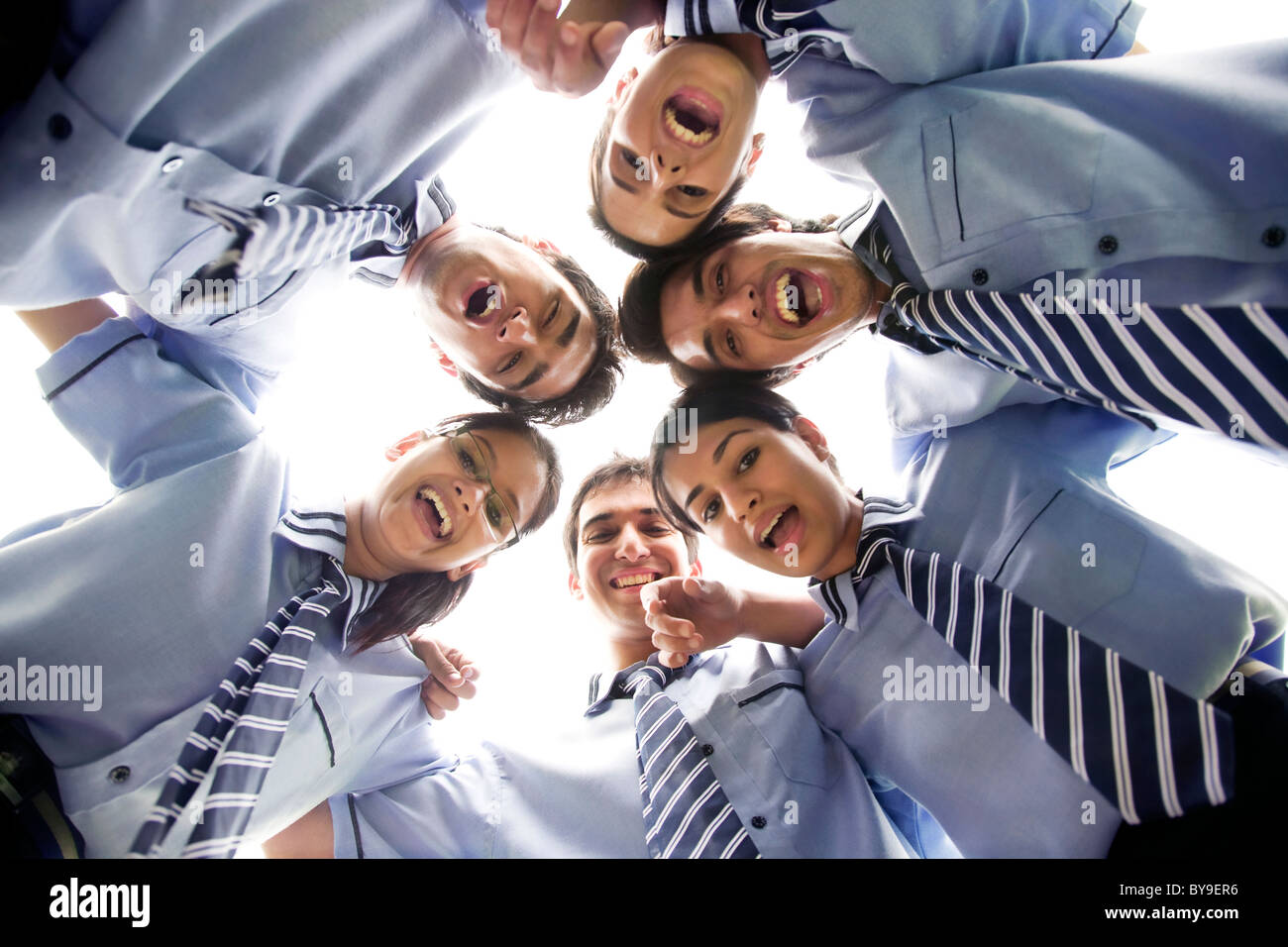 Portrait of students Stock Photo - Alamy