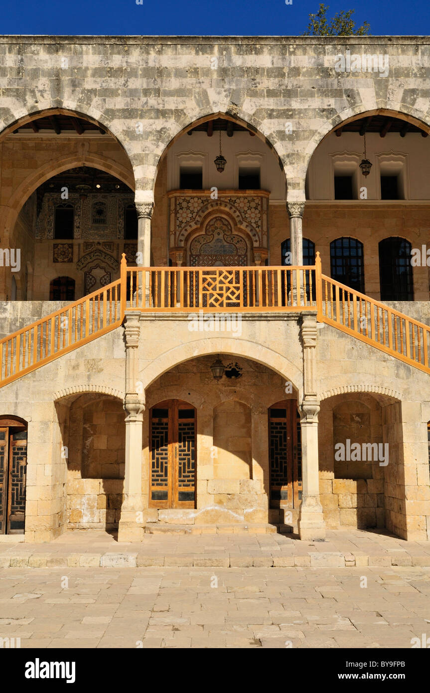 Historic Beit ed-Dine, Beiteddine Palace of Emir Bashir, Chouf, Lebanon ...