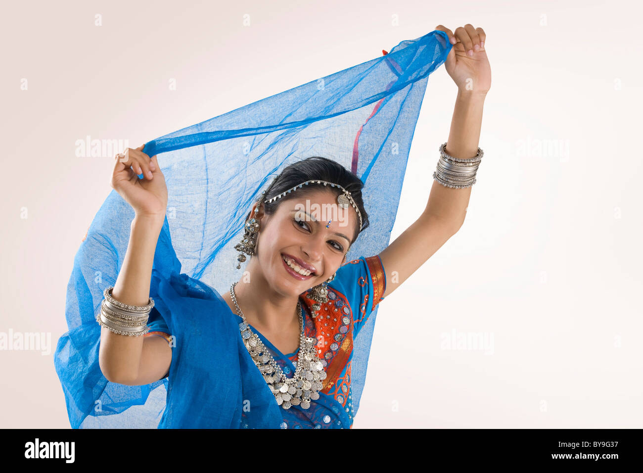 Portrait of a Gujarati woman Stock Photo - Alamy