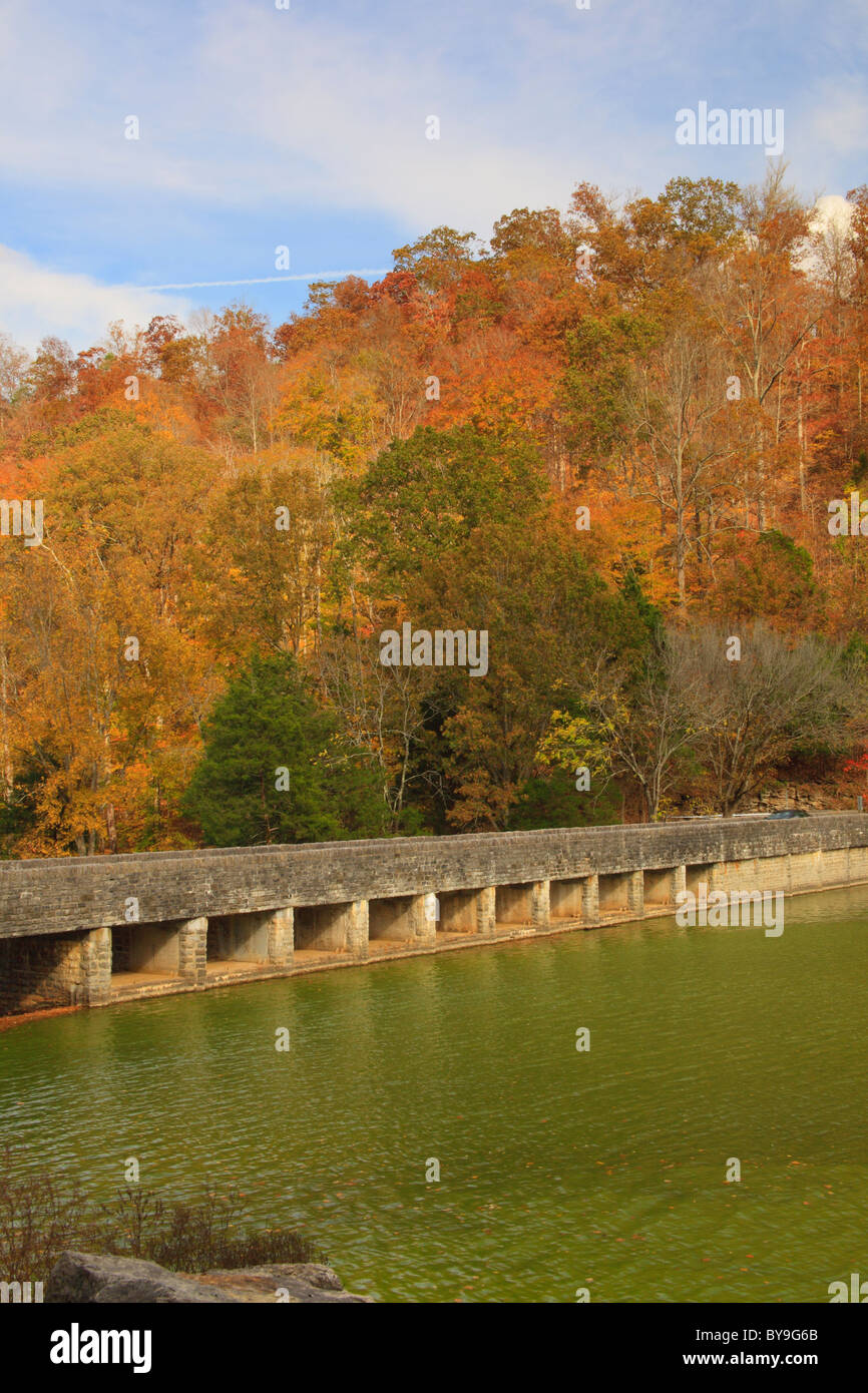 Standing Stone Lake Dam, Standing Stone State Park, Hilham, Tennessee ...