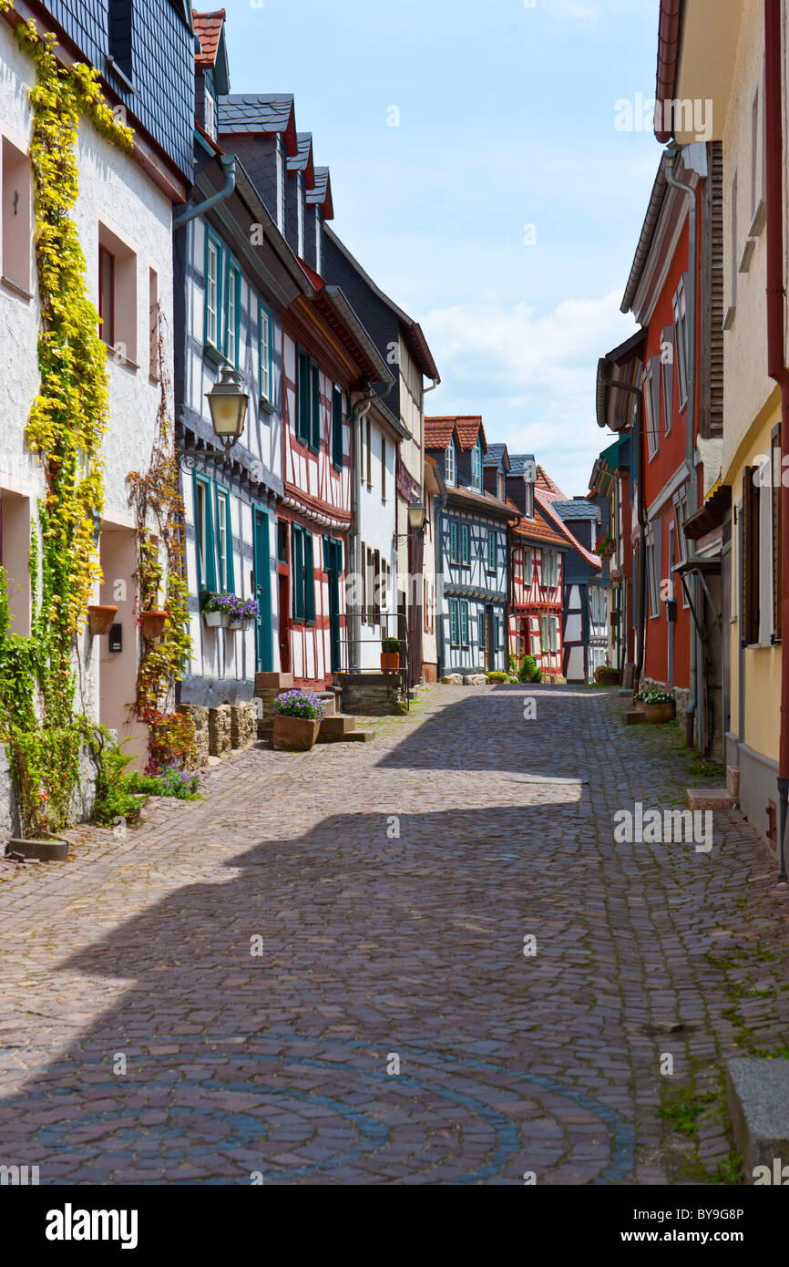 Idstein, German Half-Timbered House Road, Rheingau-Taunus-Kreis ...