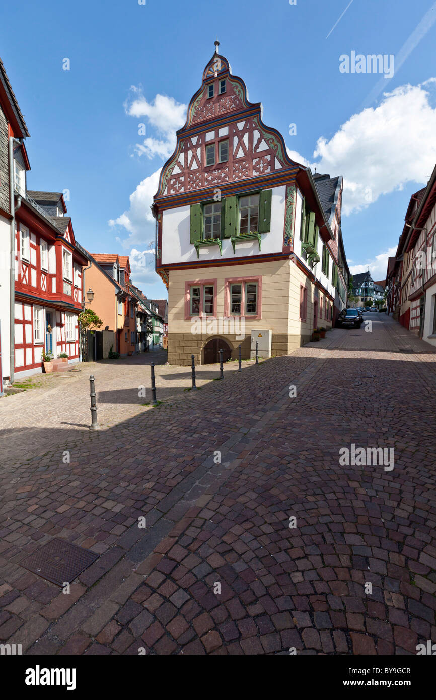Idstein, German Half-Timbered House Road, Rheingau-Taunus district ...