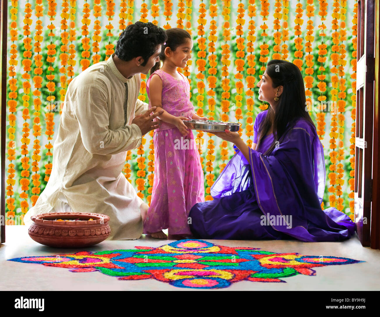 Indian Festival Rangoli High Resolution Stock Photography and Images ...