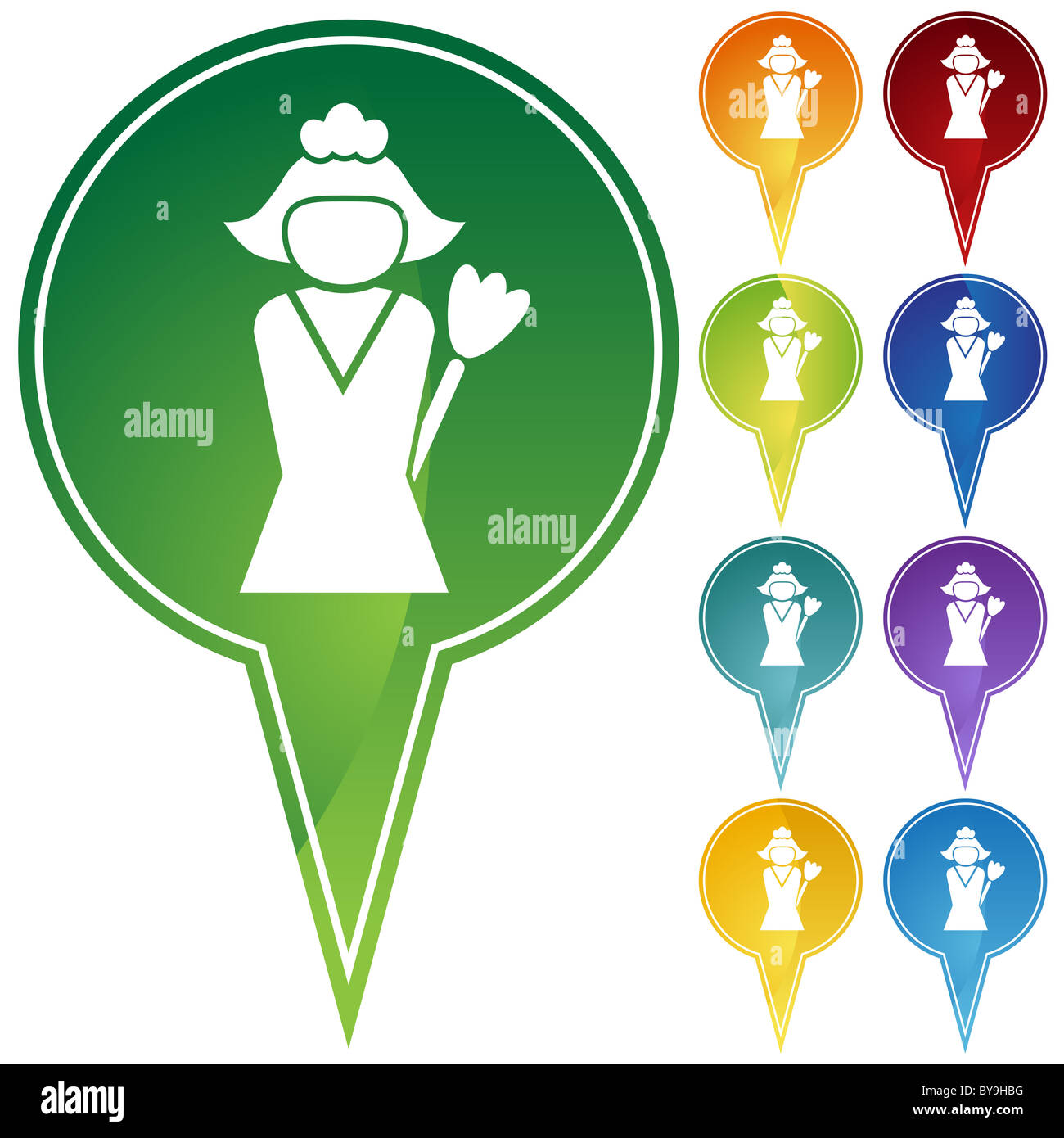 Costume representing Cut Out Stock Images & Pictures - Alamy