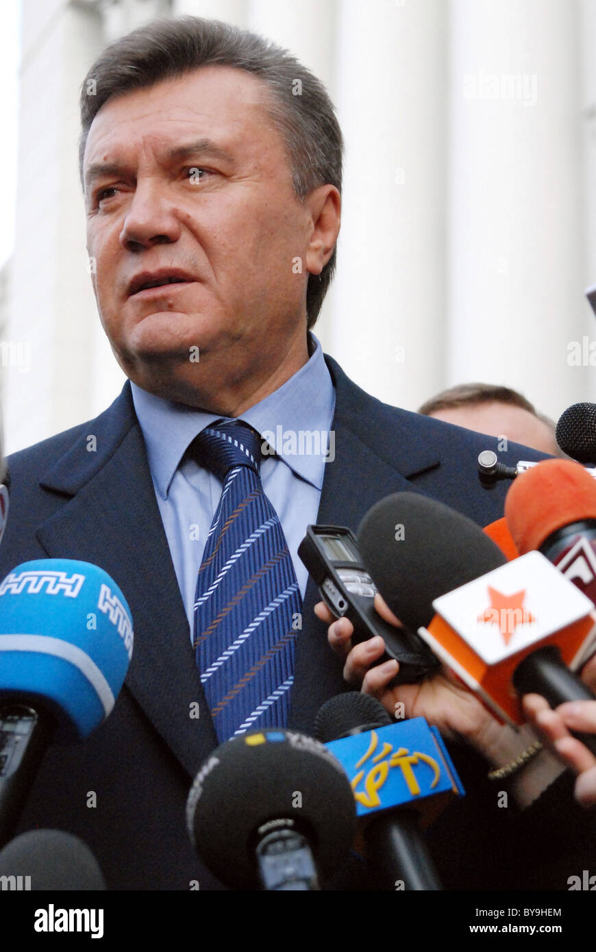 Ukrainian Prime Minister Viktor Yanukovich Stock Photo - Alamy