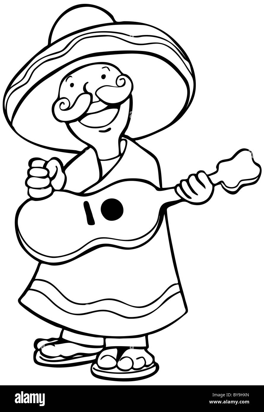 Black man singing song Black and White Stock Photos & Images - Alamy