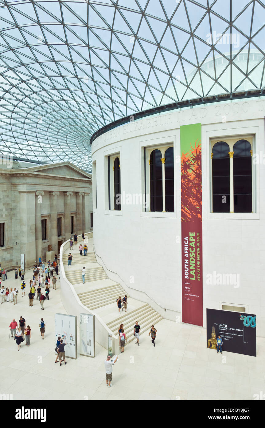 Queen Elizabeth II "Great Court" glass roof designed by architect ...