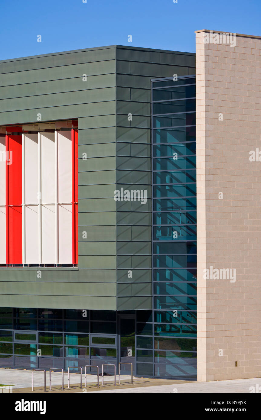 Modern architecture Nottingham Geospatial Institute Jubilee campus ...
