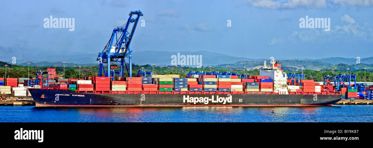 Hapag Lloyd Container Ship Stock Photo - Alamy