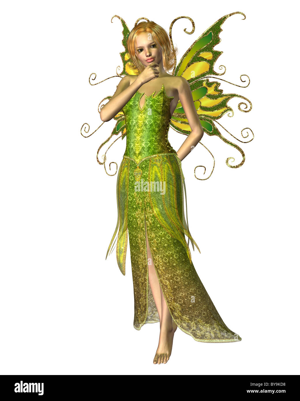 Fairy Spring Spirit Stock Photo - Alamy