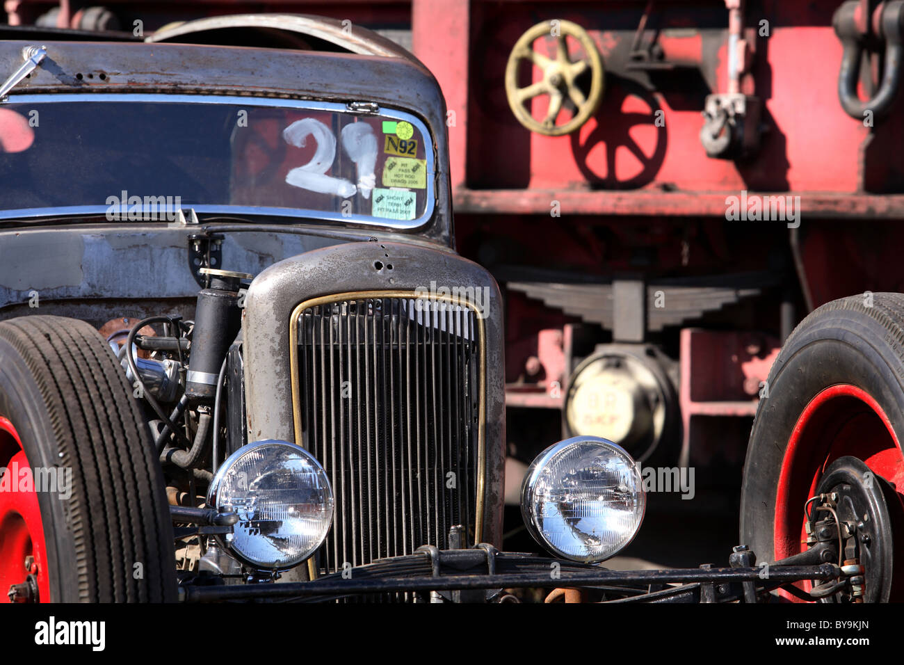 Hot Rod "Rubellion" based on an austin Ruby car Stock Photo - Alamy