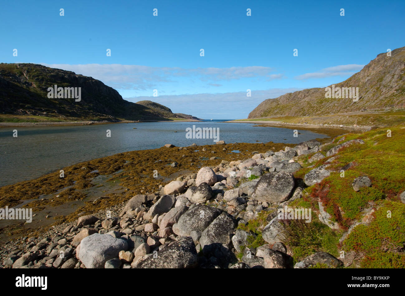 landscape Barents Sea, Arctic regions, Russia Stock Photo - Alamy