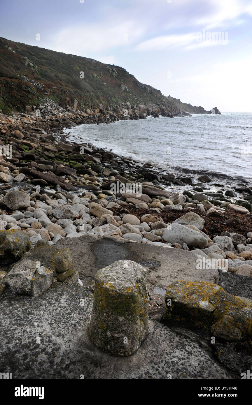 Lamorna Cove on the south coast of Cornwall UK Stock Photo - Alamy