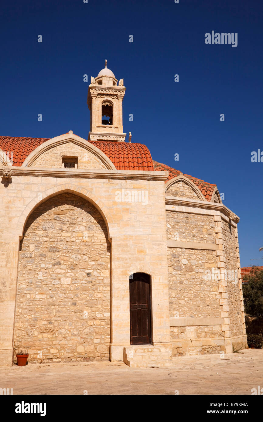 The church of Agios Leontis, St Leontis, Pervolia, Cyprus Stock Photo ...