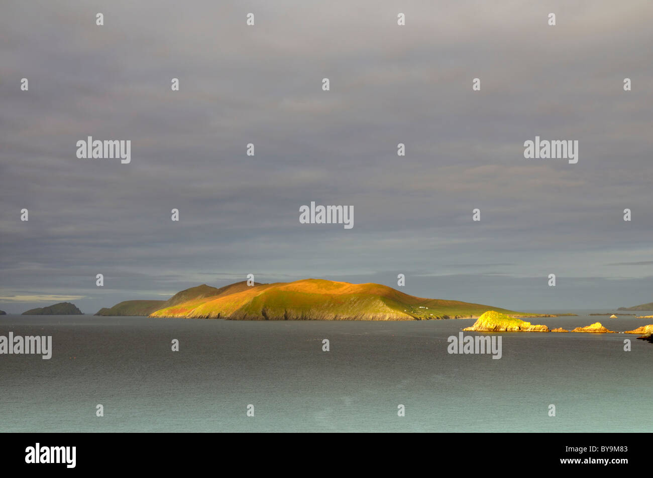Inishvickillane Inishabro Blasket islands transient ephemeral light ...