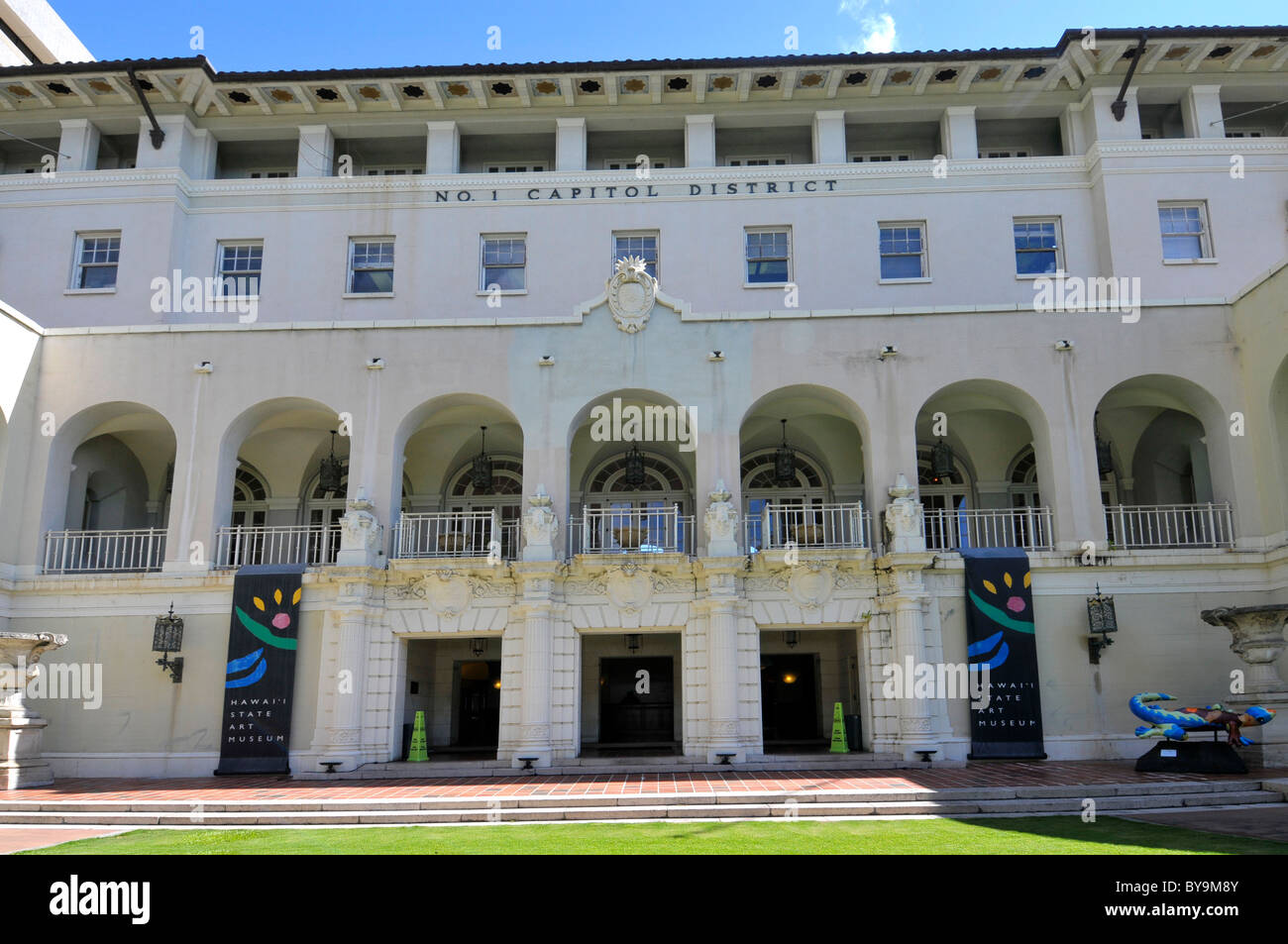 State Art Museum Honolulu Hawaii Oahu Pacific Ocean Stock Photo - Alamy
