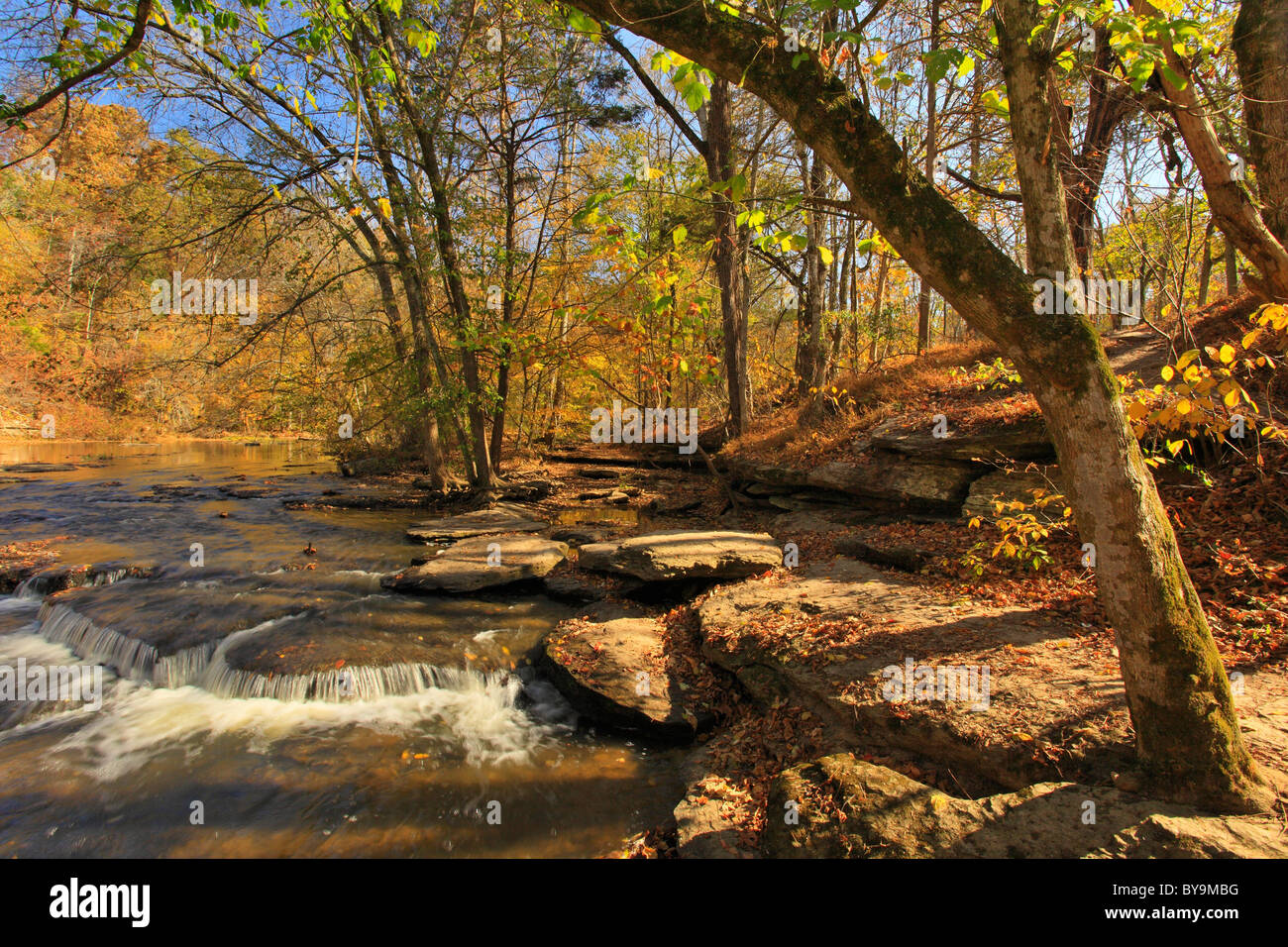 River Trail, Falling Water River, Burgess Falls State Park, Sparta ...