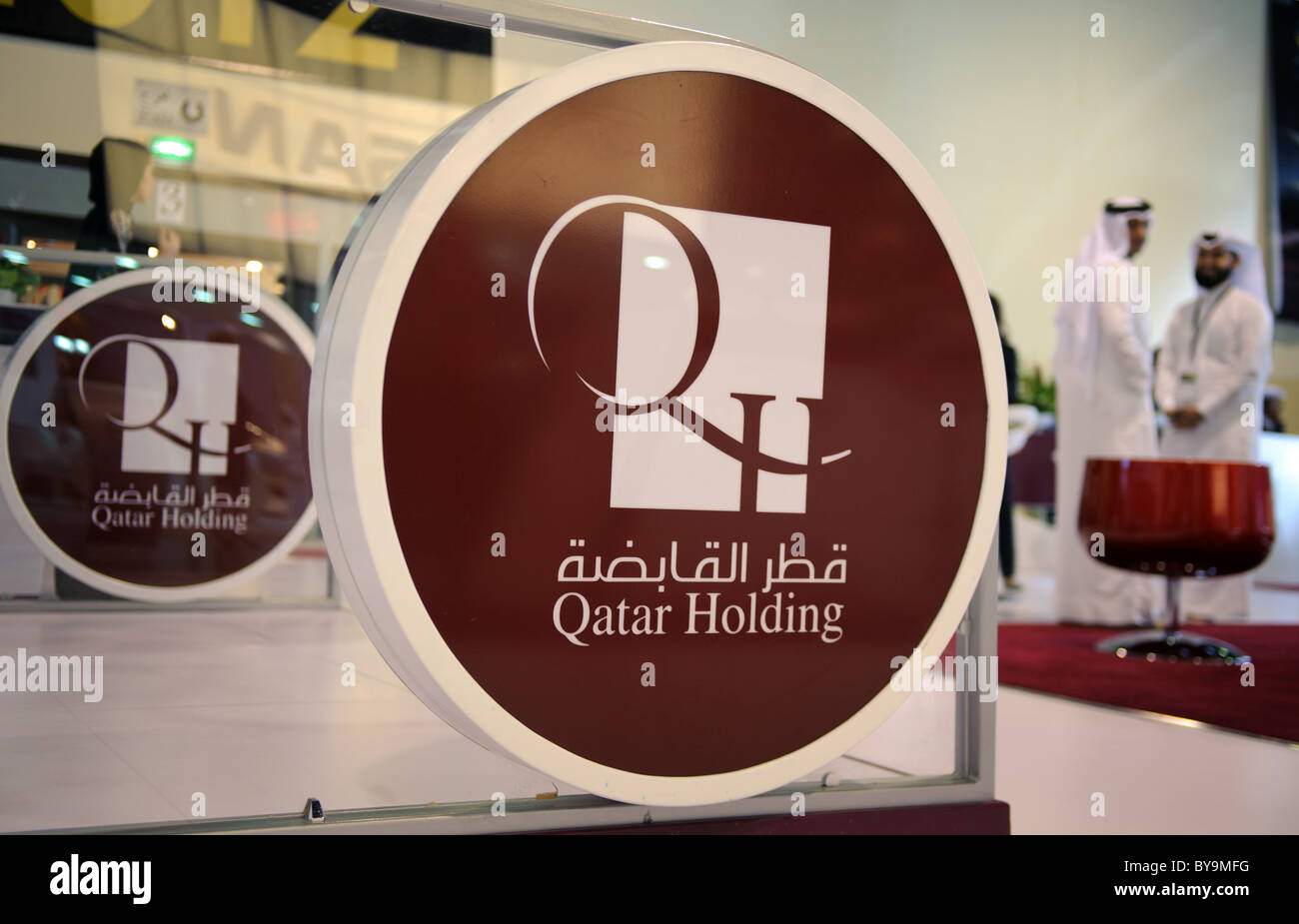 Qatar Holding Logo Signing Sponsorship Agreement With Rafeeq Company