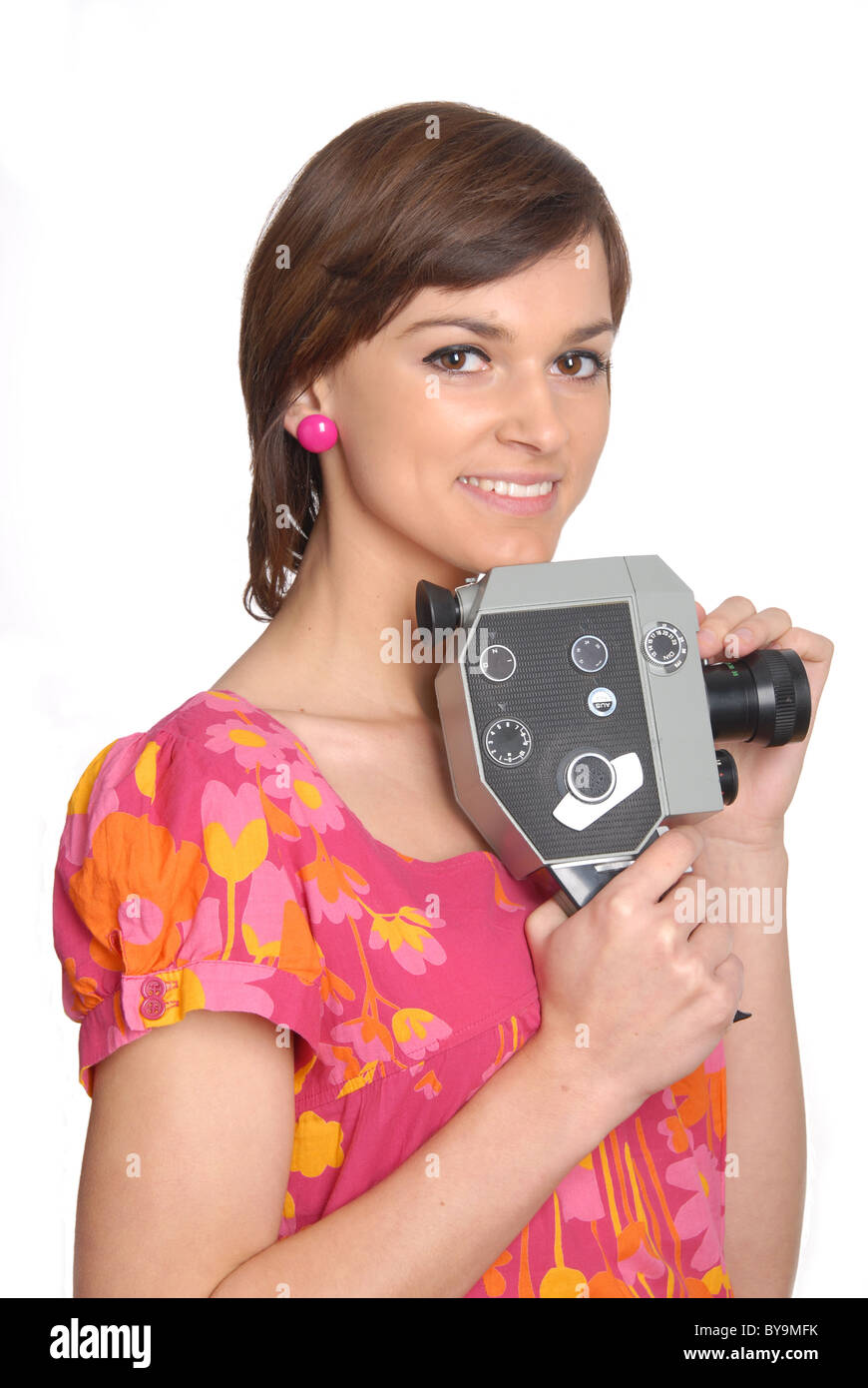 Old movie camera hi-res stock photography and images - Alamy