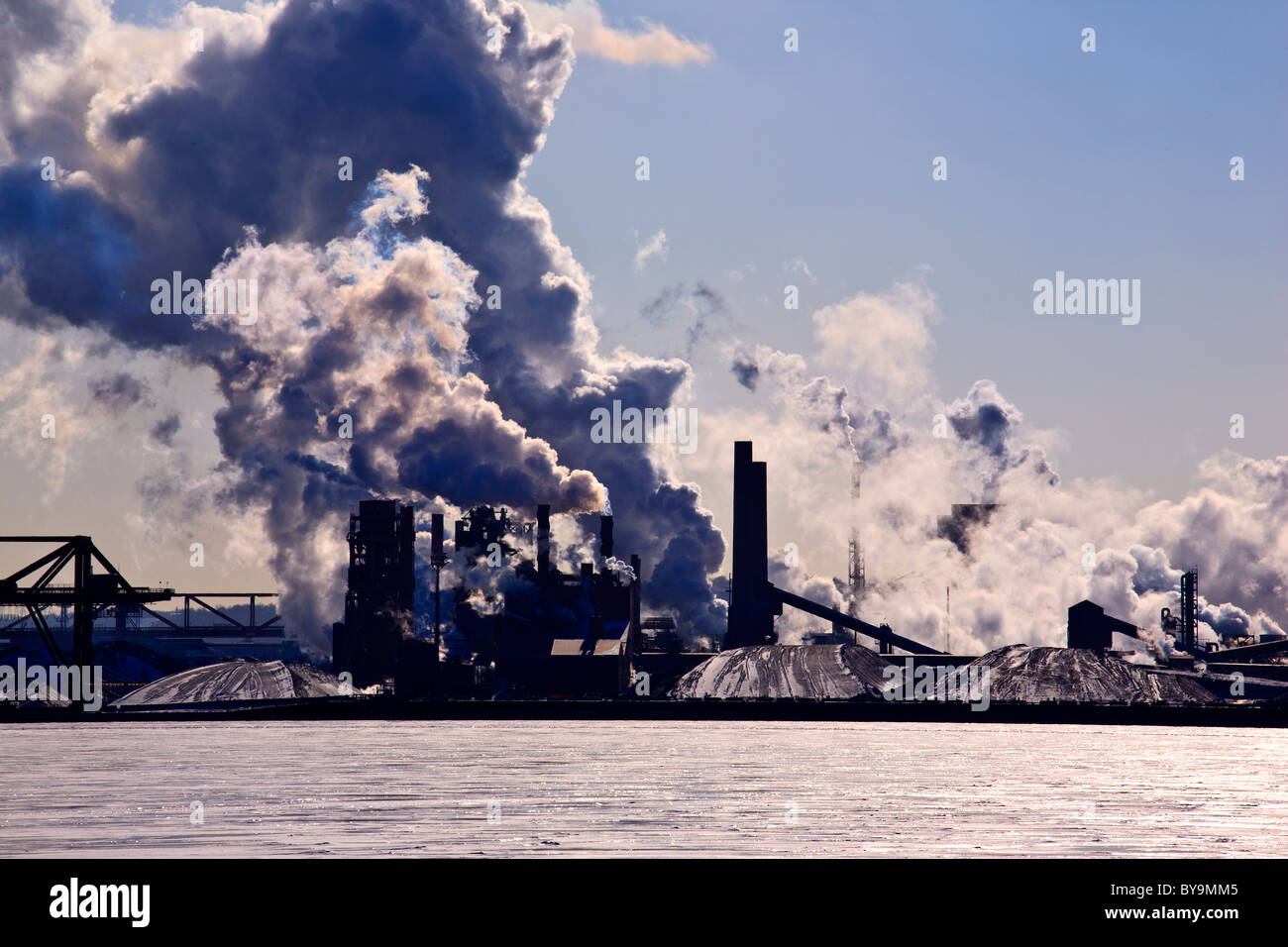 Steel Mill Hamilton Ontario Canada Stock Photo - Alamy