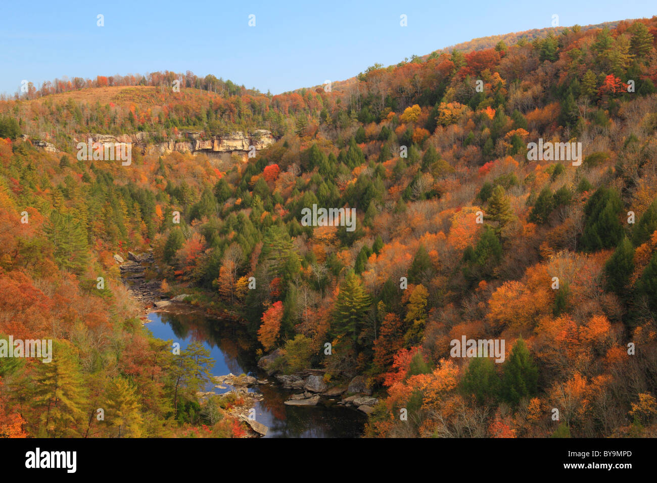 Obed Wild and Scenic River, Lilly Bluffs Overlook, Wartburg, Tennessee ...
