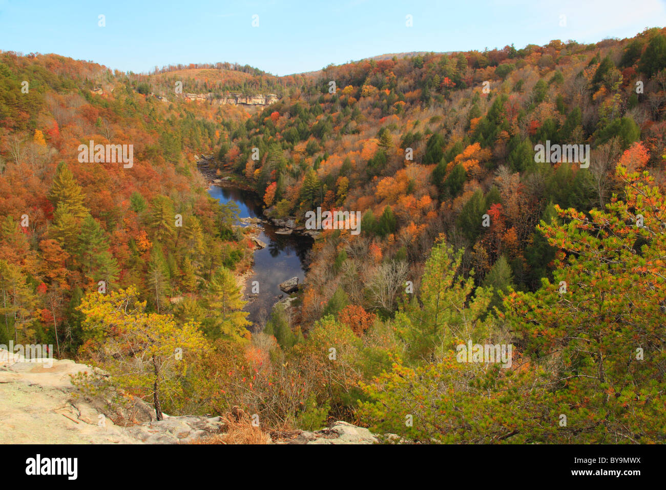 Obed Wild and Scenic River, Lilly Bluffs Overlook, Wartburg, Tennessee ...
