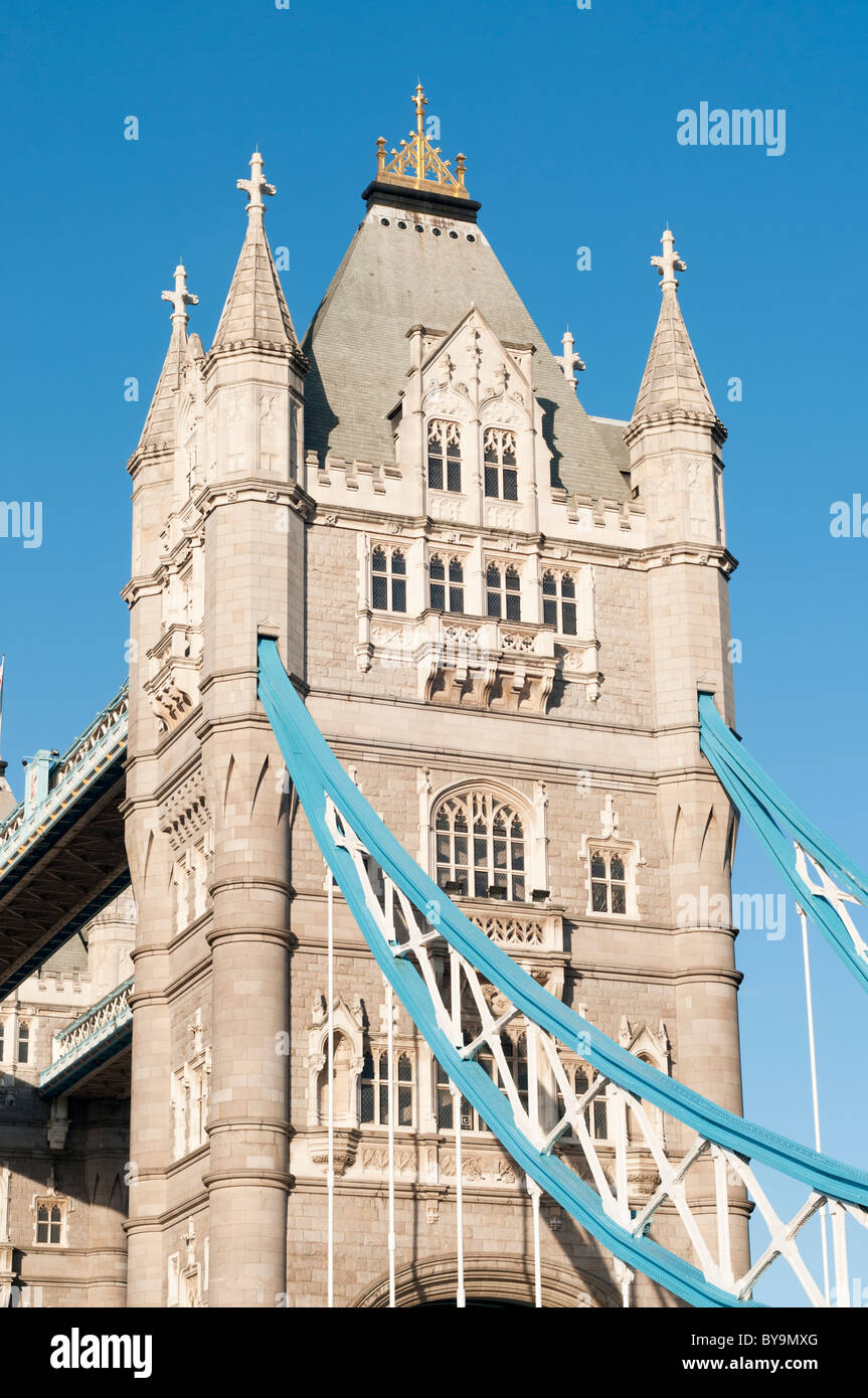 Tower Bridge Detail Stock Photo - Alamy