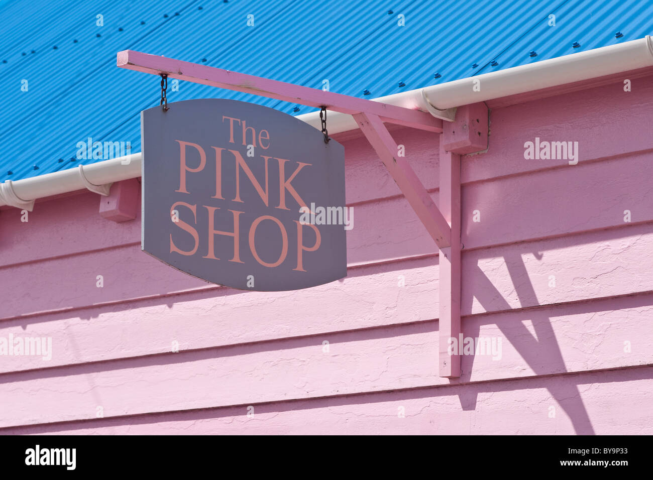 Pink Shop Sign