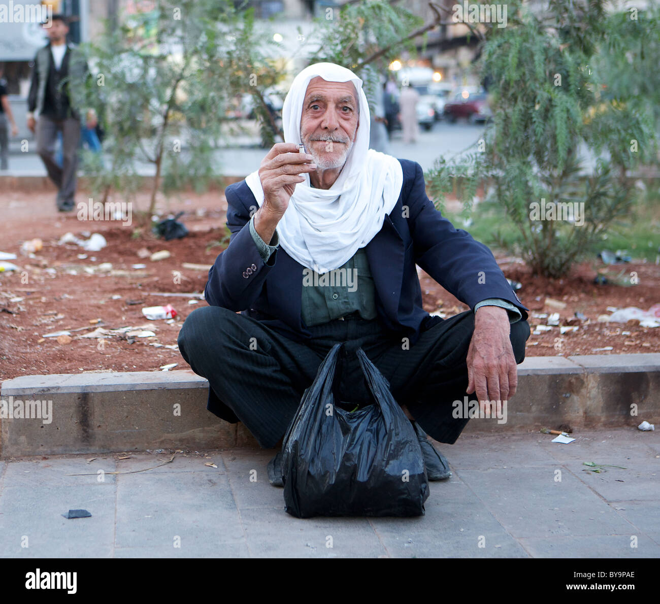 Syrian man, Aleppo. Street portrait Stock Photo - Alamy