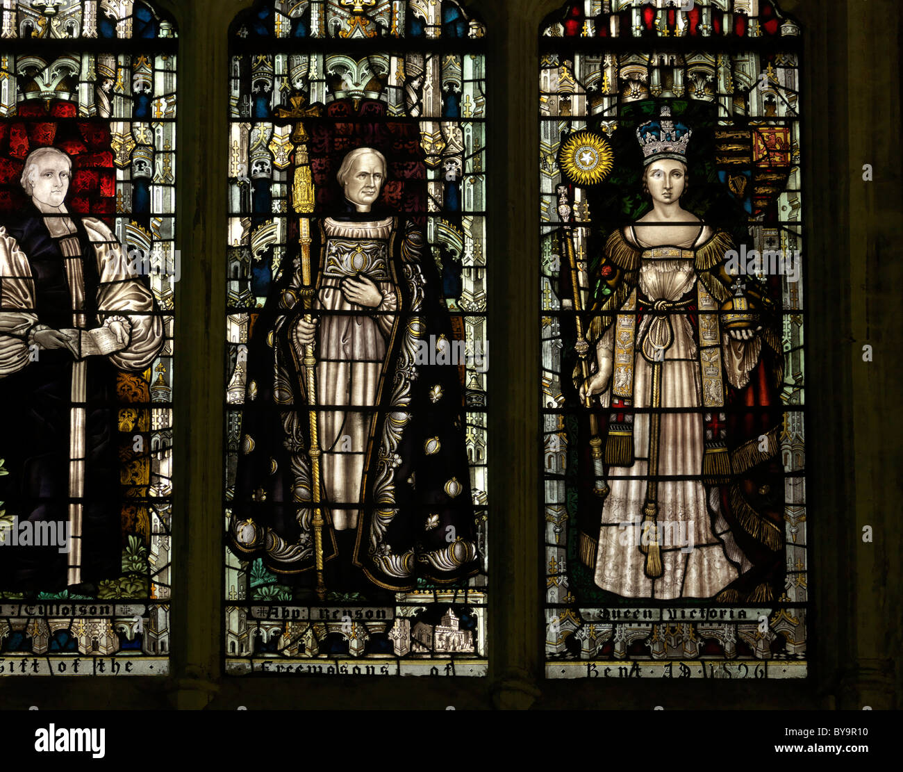Canterbury Kent England Canterbury Cathedral Chapter House Stained ...