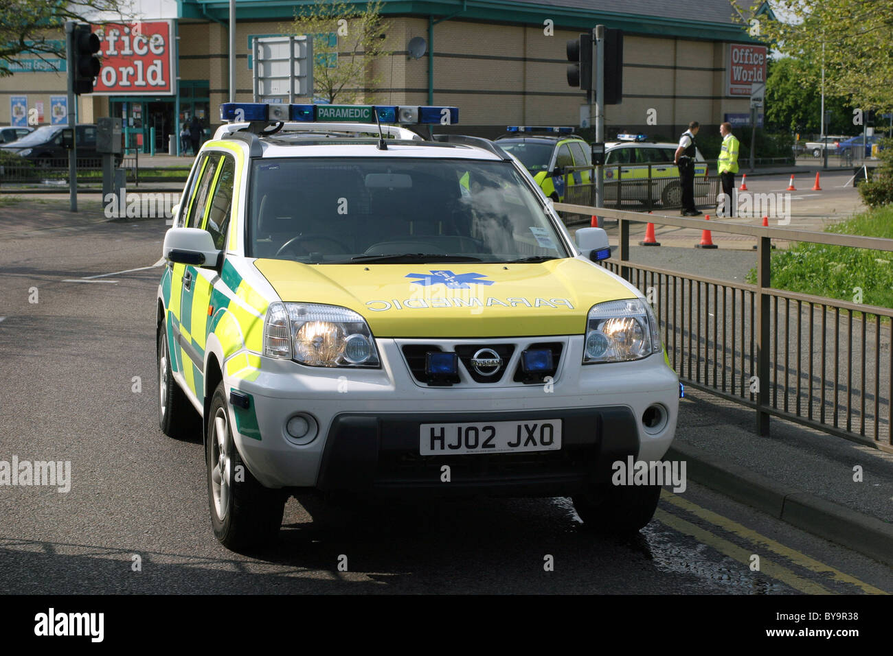 Paramedic rapid response vehicle Stock Photo - Alamy