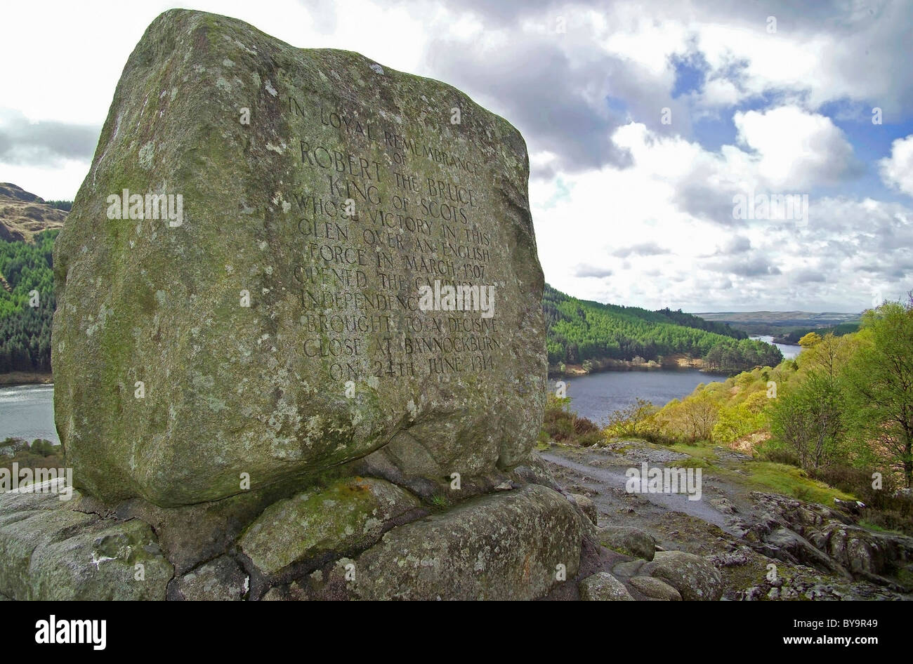 Bruce's stone, glen trool hi-res stock photography and images - Alamy
