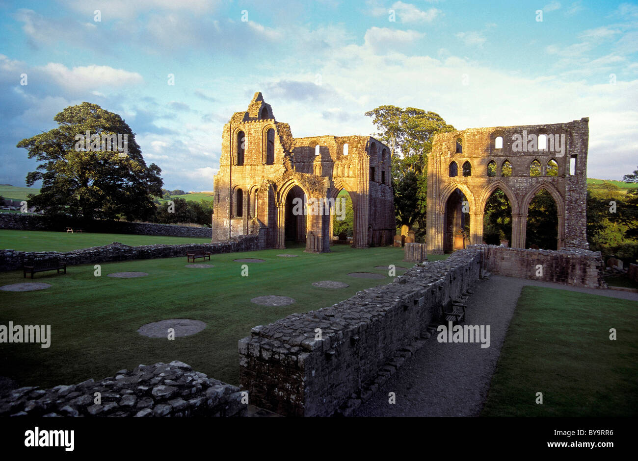 Dundrennan Abbey, Dundrennan, Galloway Stock Photo - Alamy