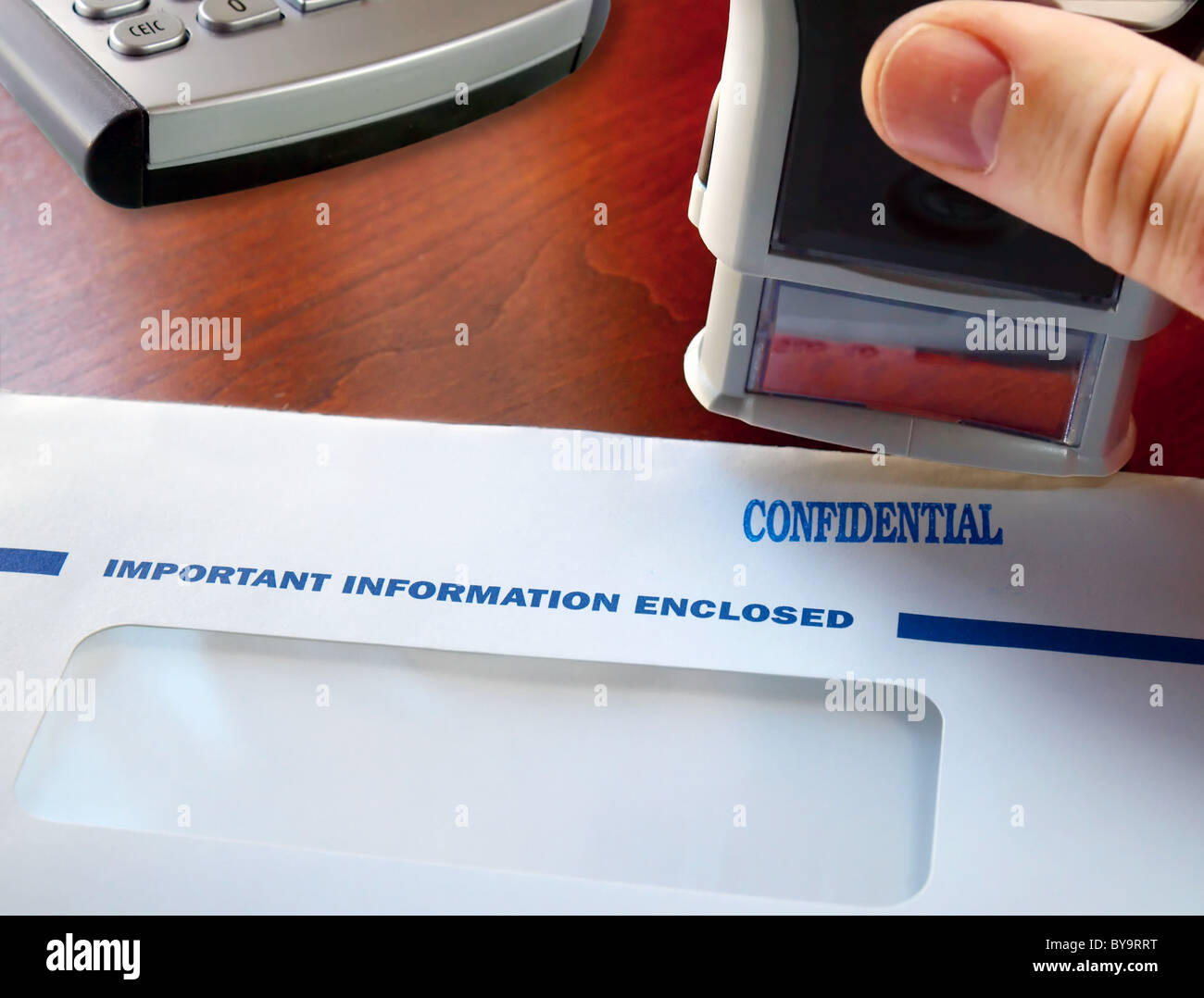 Confidential stamp hi-res stock photography and images - Alamy