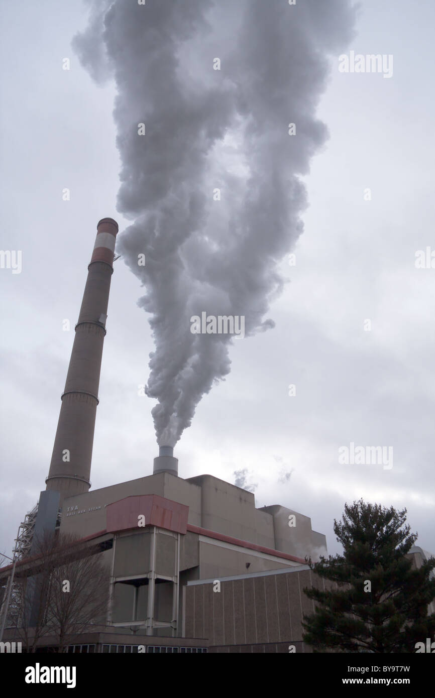 Tennessee Valley Authority Bull Run Steam Plant Stock Photo - Alamy